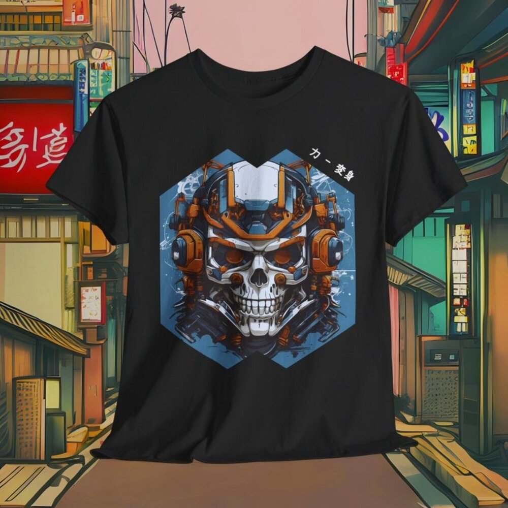 Skull Mecha Power - Transformation Kanji Japan Style … - Gem